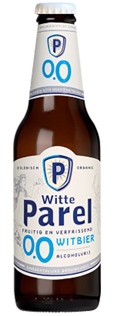 Witte Parel 0.0% Budels 1 flesje BIO - Biowinkel Hart voor aarde NL-BIO-01