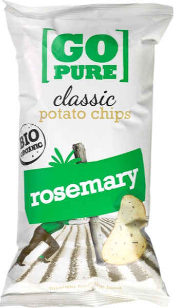 Classic chips rosemary Go pure 125 gram BIO - Biowinkel Hart voor aarde ...