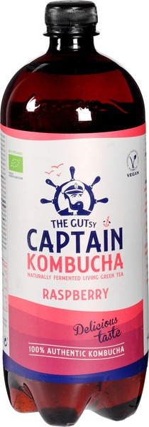 Kombucha California raspberry The Gutsy Captain BIO - Biowinkel Hart ...