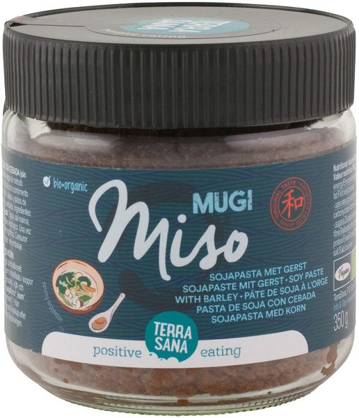 Mugi miso TerraSana 350 gram BIO - Biowinkel Hart voor aarde NL-BIO-01