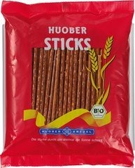 Sticks Huober zoutje 175 gram BIO - Biowinkel Hart voor aarde NL-BIO-01