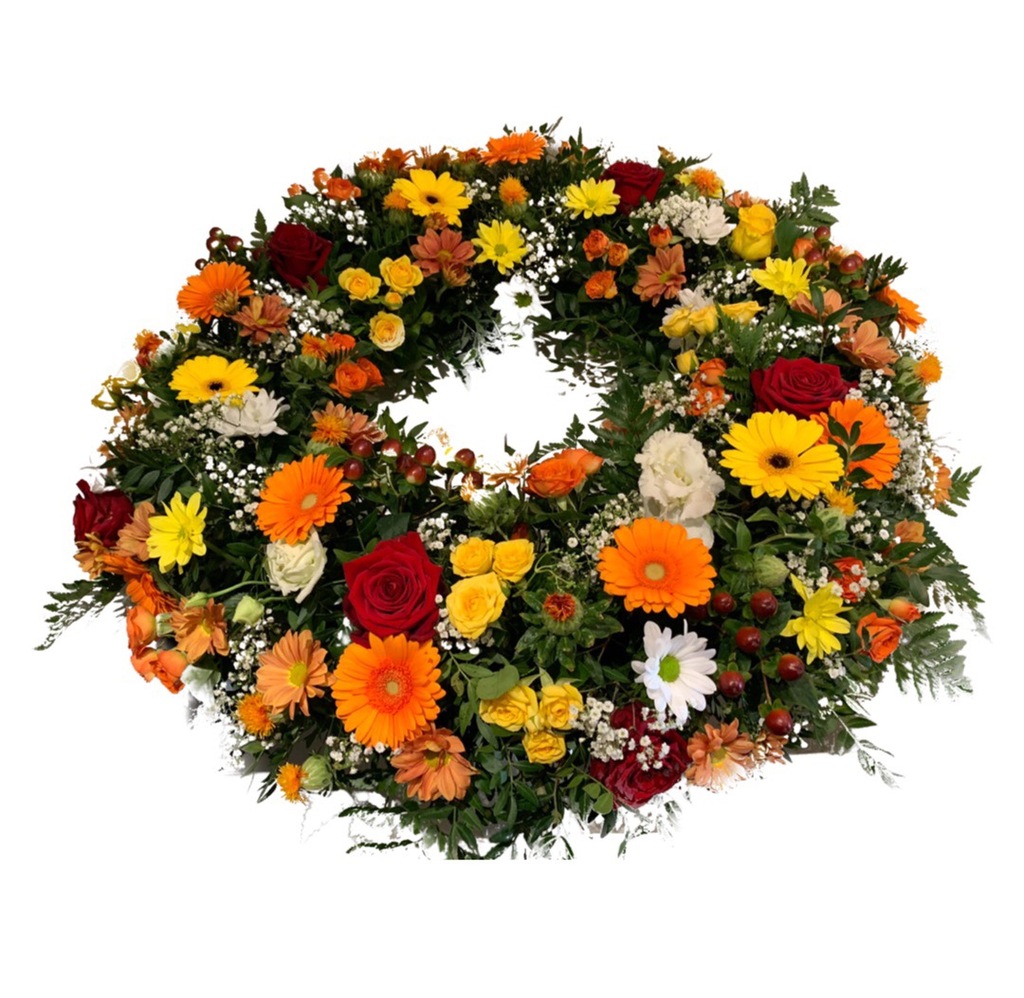 Rouwkrans voorbeeld - Bloemen 7 Days