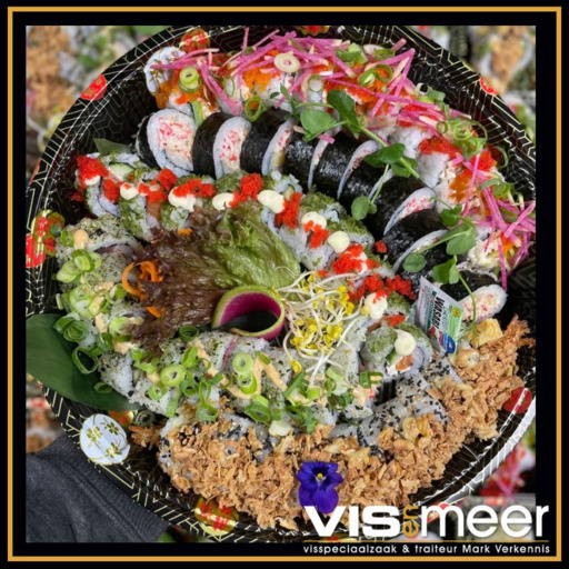 sushi 50 stuks webshop aanbieding - Vis en Meer