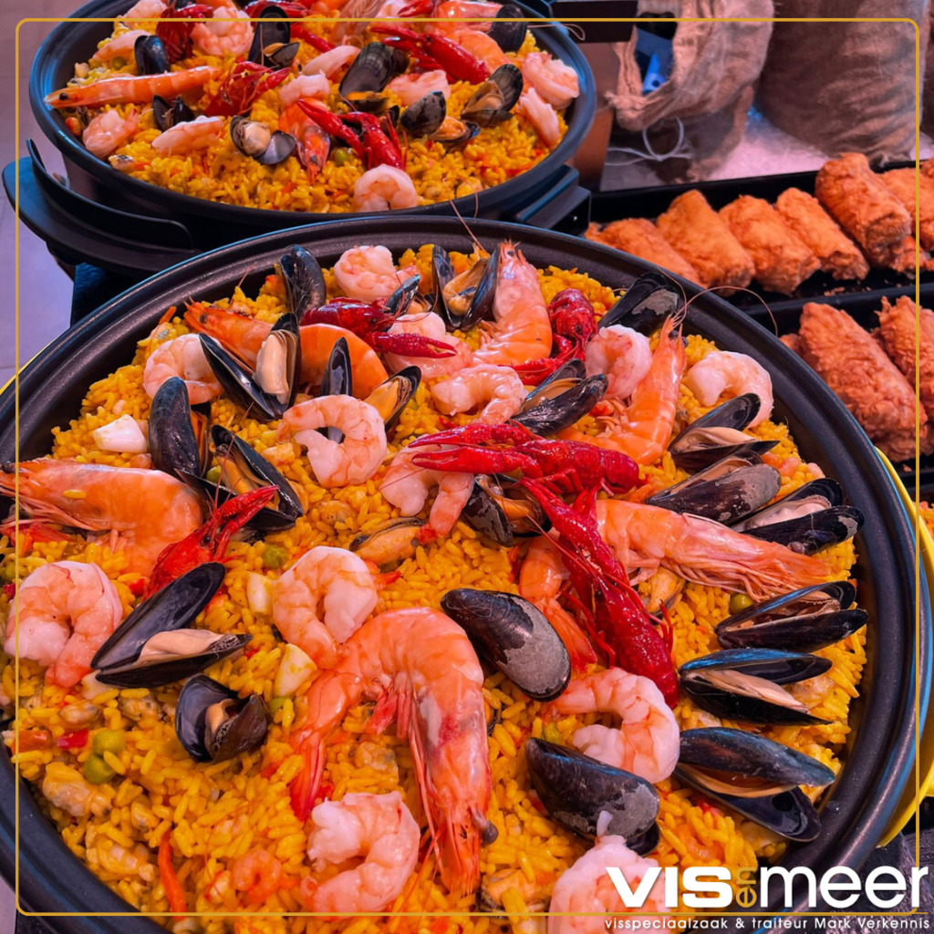 Paella pan - Vis en Meer
