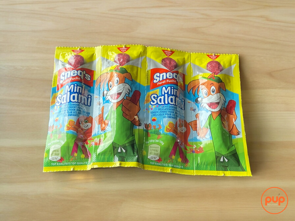 MINI SALAMI FERDI FUCHS (4 worstjes per stuk) - Slagerij Wauters